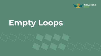 continue Statement | Video Tutorials for ICSE Computer Applications with BlueJ | KnowledgeBoat