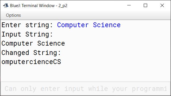 Chapter 7 String Manipulations Solutions For Class 12 ISC APC 