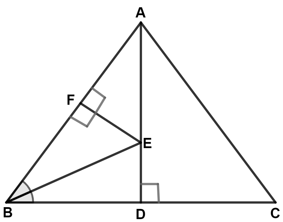 In The Following Figure Ab Ac And Ad Is Perpendicular To Knowledgeboat