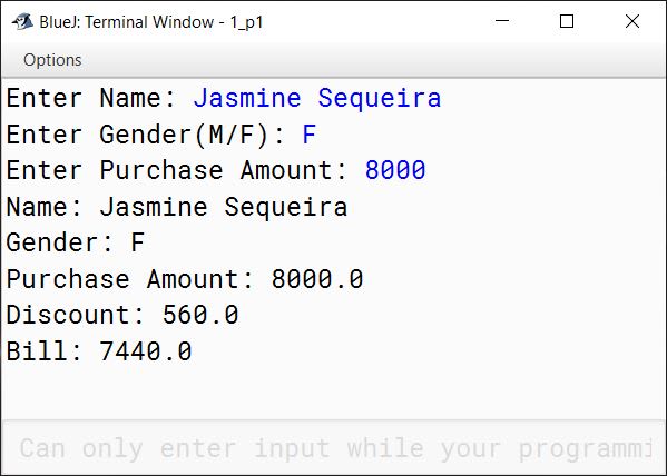 A shopping center offers discounts to its customers based on | KnowledgeBoat