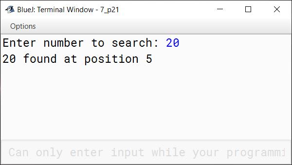Write A Program To Perform Binary Search On A List Of Integers Given KnowledgeBoat