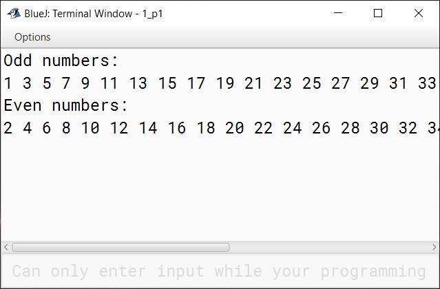 Write A Program In Java Using For Loop To Print All The Odd KnowledgeBoat