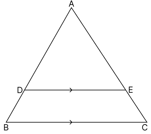 In the given figure, DE || BC. (i) If AD = 3.6 cm, AB = 9 cm ...