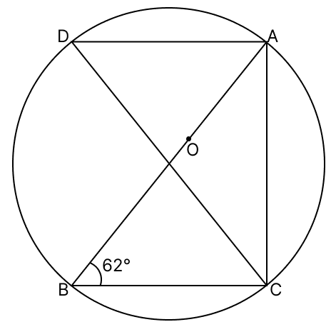 The angle subtended by an arc of a circle at any point on | KnowledgeBoat