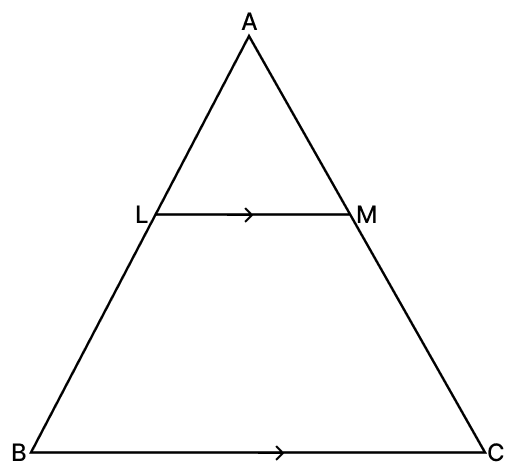 In the given figure, AB BC and DE BC. If AB = 9 cm, DE = | KnowledgeBoat
